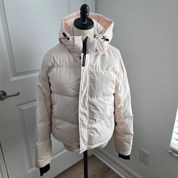 THE SUPER PUFF | Jackets & Coats | The Super Puff Cream Puffer Jacket ...